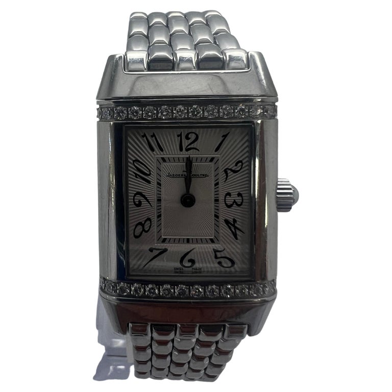 Jaeger Lecoultre Reverso Ladies Diamond Watch For Sale at 1stDibs