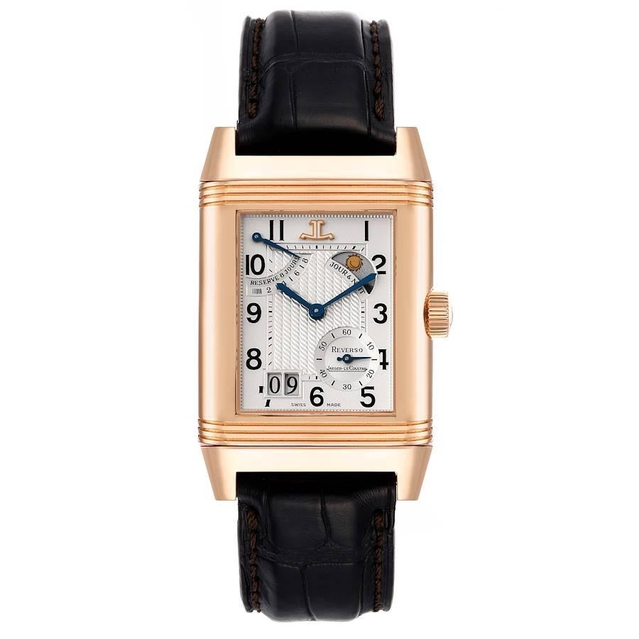 Jaeger LeCoultre Reverso Septantie LE Rose Gold Mens Watch 240.2.19 ...