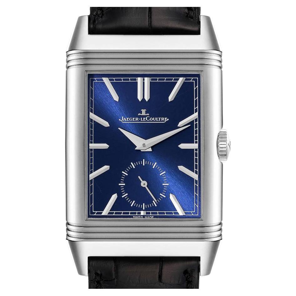 Jaeger-LeCoultre Reverso Duo Tag Nacht Stahl Uhr 270.8.54 Q270854 bei ...