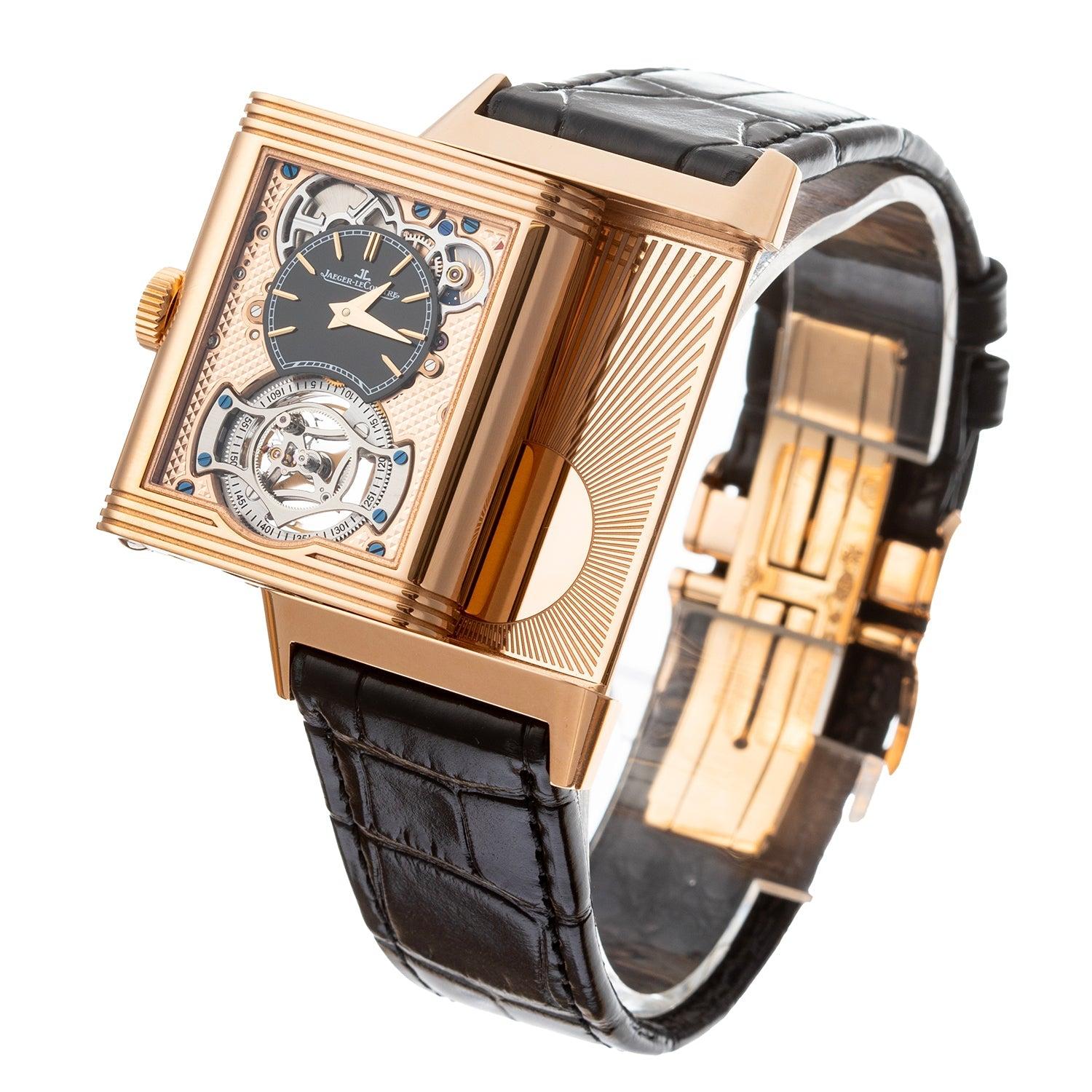 Jaeger-LeCoultre Reverso Tribute Duoface Tourbillon Watch Ref. Q392242J ...