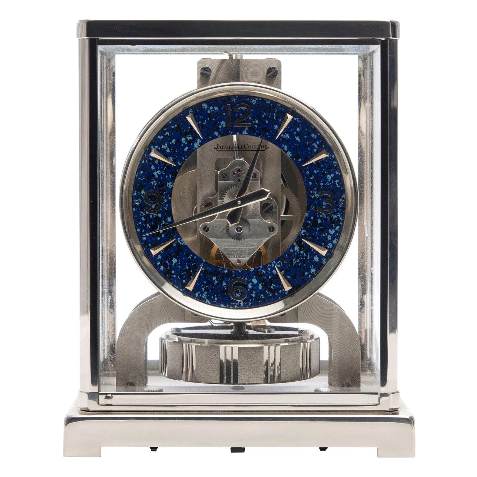 Jaeger LeCoultre Gold-Plated Atmos Clock For Sale at 1stDibs