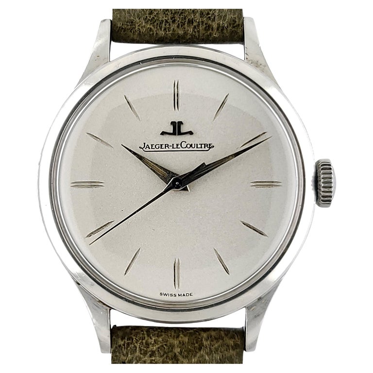 Jaeger-LeCoultre Serviced Stainless Steel Classic Pre Master Manual ...
