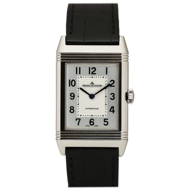 Jaeger-LeCoultre Stainless Steel Classic Reverso Automatic Modern at ...
