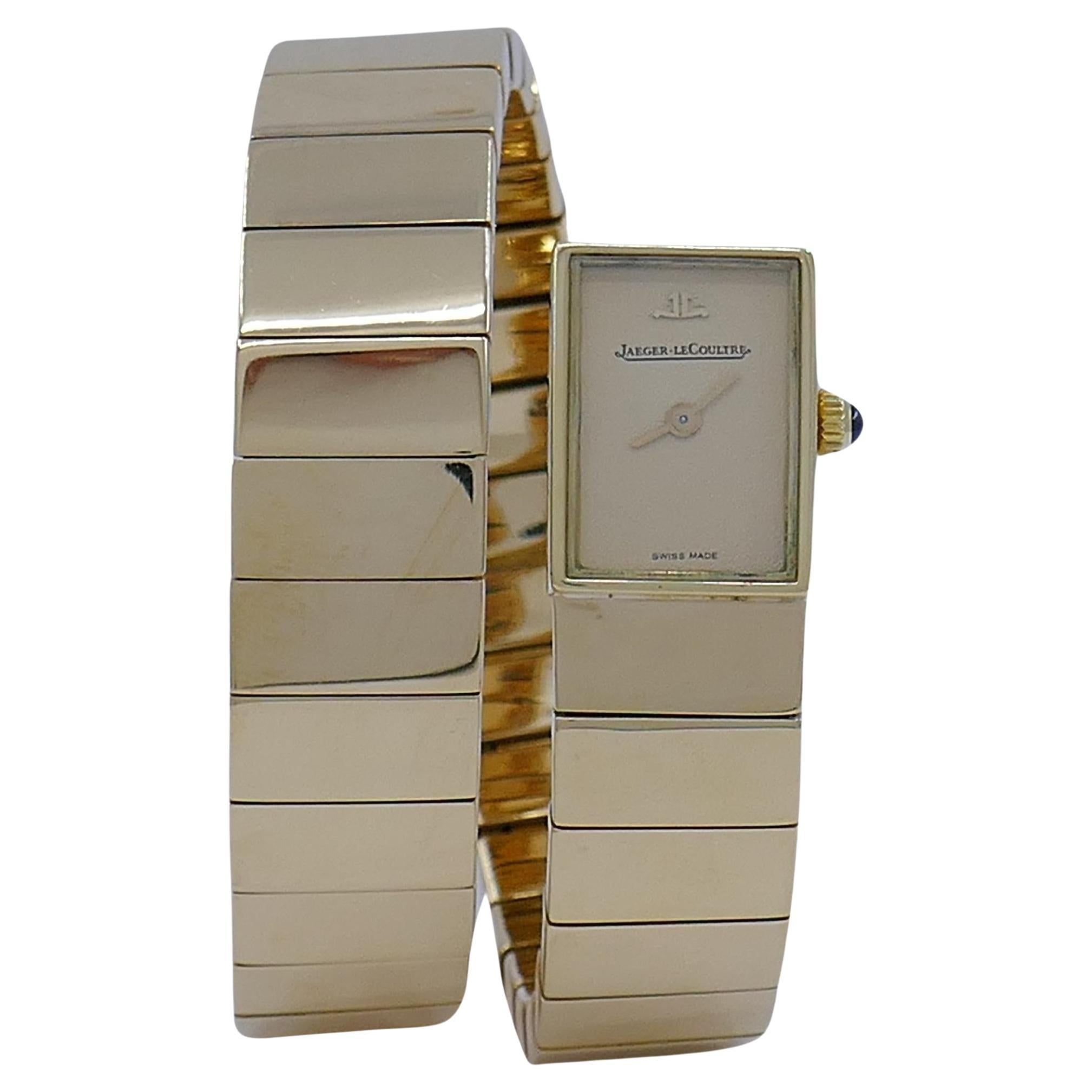 Jaeger-LeCoultre Vintage 18k Gold Watch For Sale at 1stDibs