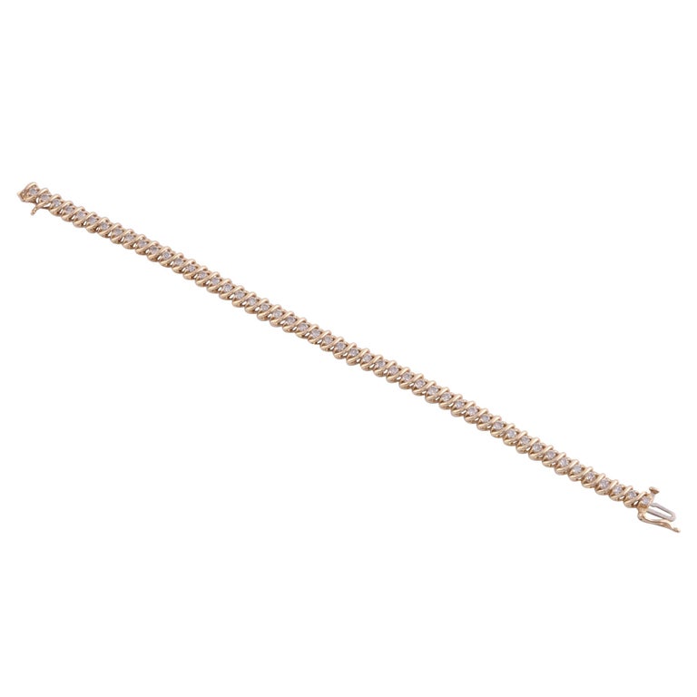 Jafa Diamond Tennis Bracelet For Sale at 1stDibs | jafa tennis bracelet ...