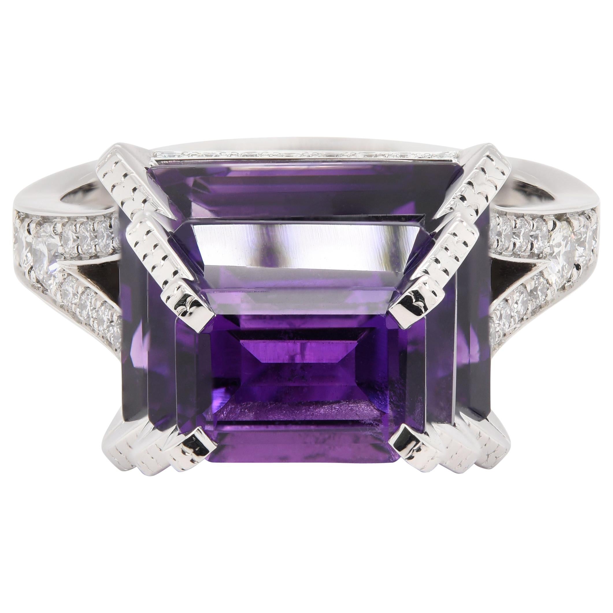 JAG New York Sapphire and Ruby Eternity Band in Platinum For Sale at ...