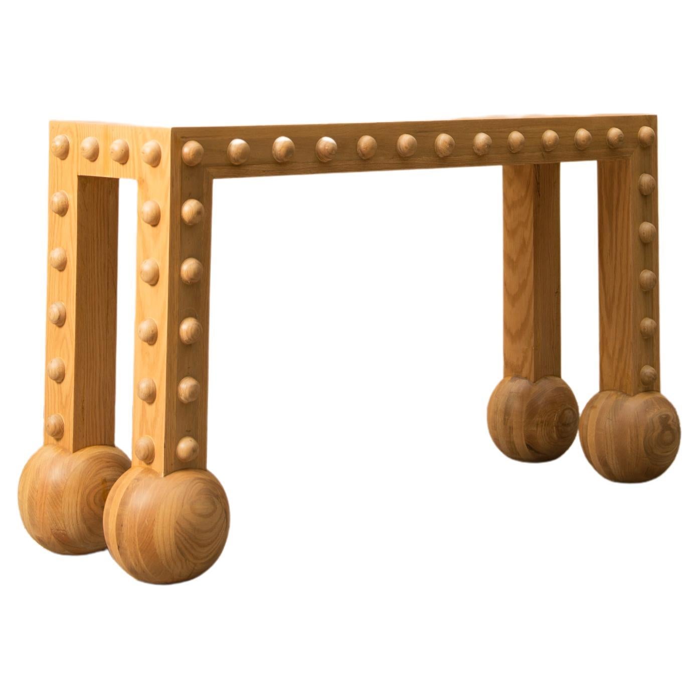 Striped Console Table by Goons For Sale at 1stDibs