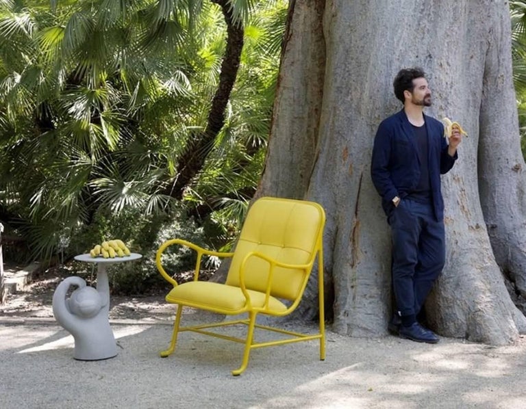Jaime Hayon Monkey Side Table in Solid Concrete for Indoor and Outdoor ...