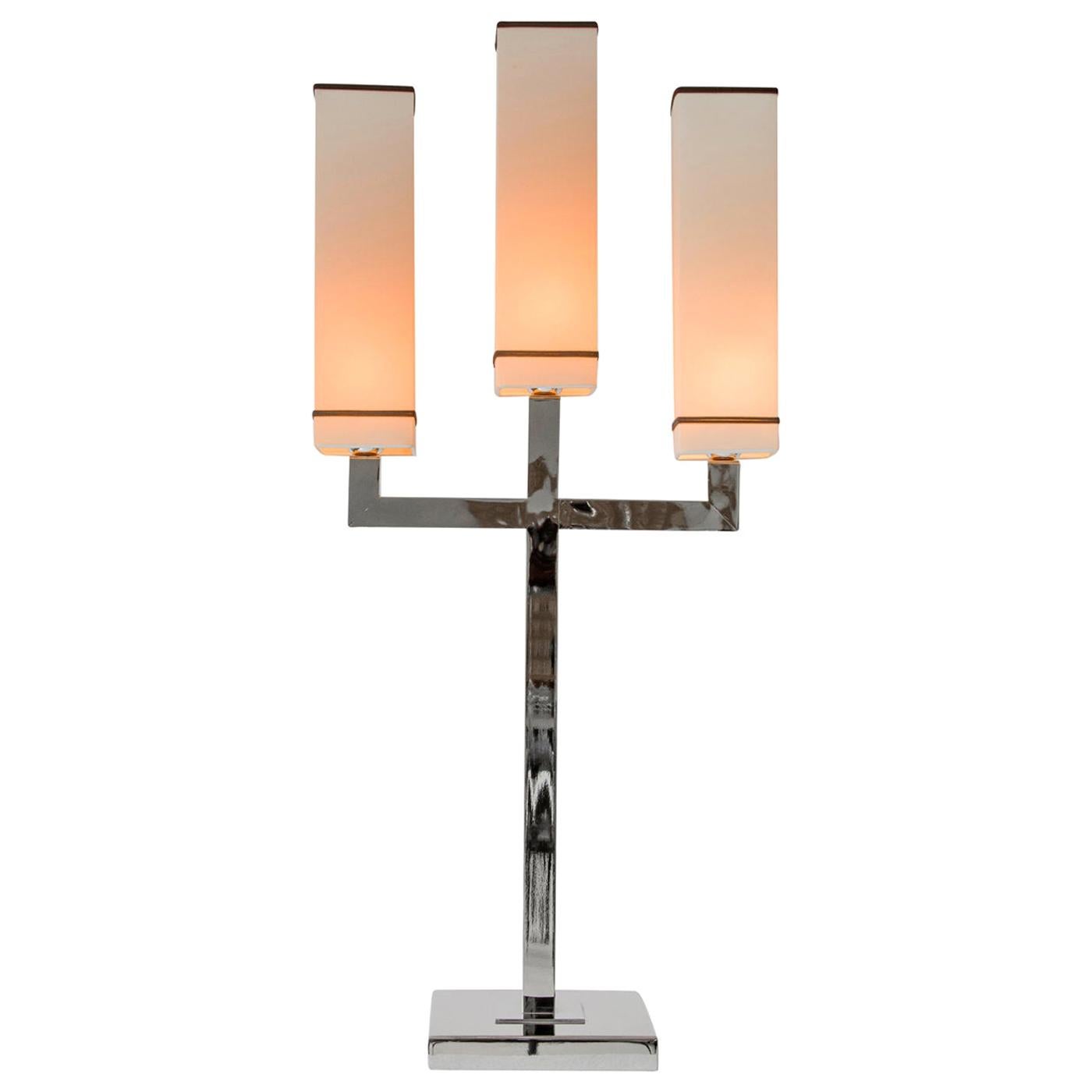 Slim Table Lamp in Brass For Sale at 1stDibs