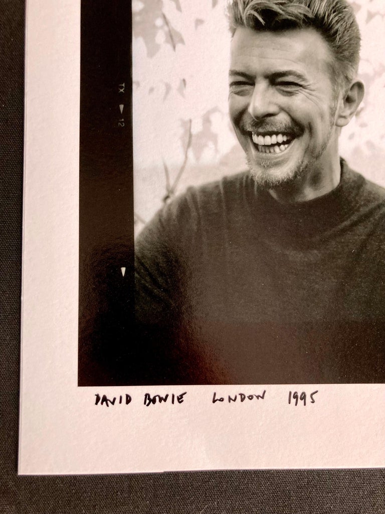 Jake Chessum – David Bowie Kontaktblatt aus dem Jahr 1995, noch nicht ...
