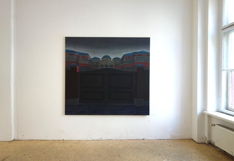 Jakub Malinowski - Bad Dog - Contemporary Atmospheric Oil Painting ...