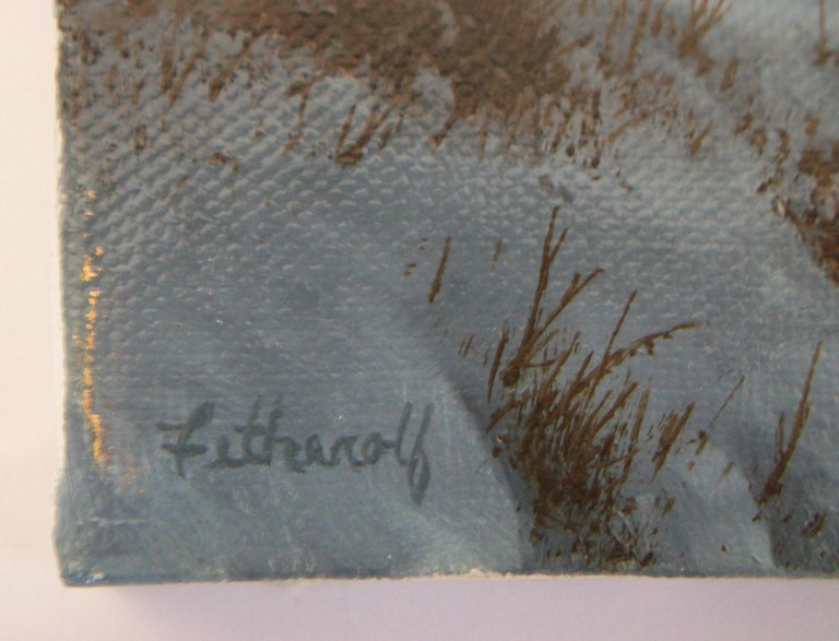 James A. Fetherolf, "Memories", Framed Oil Painting, U.S., Late 20th ...