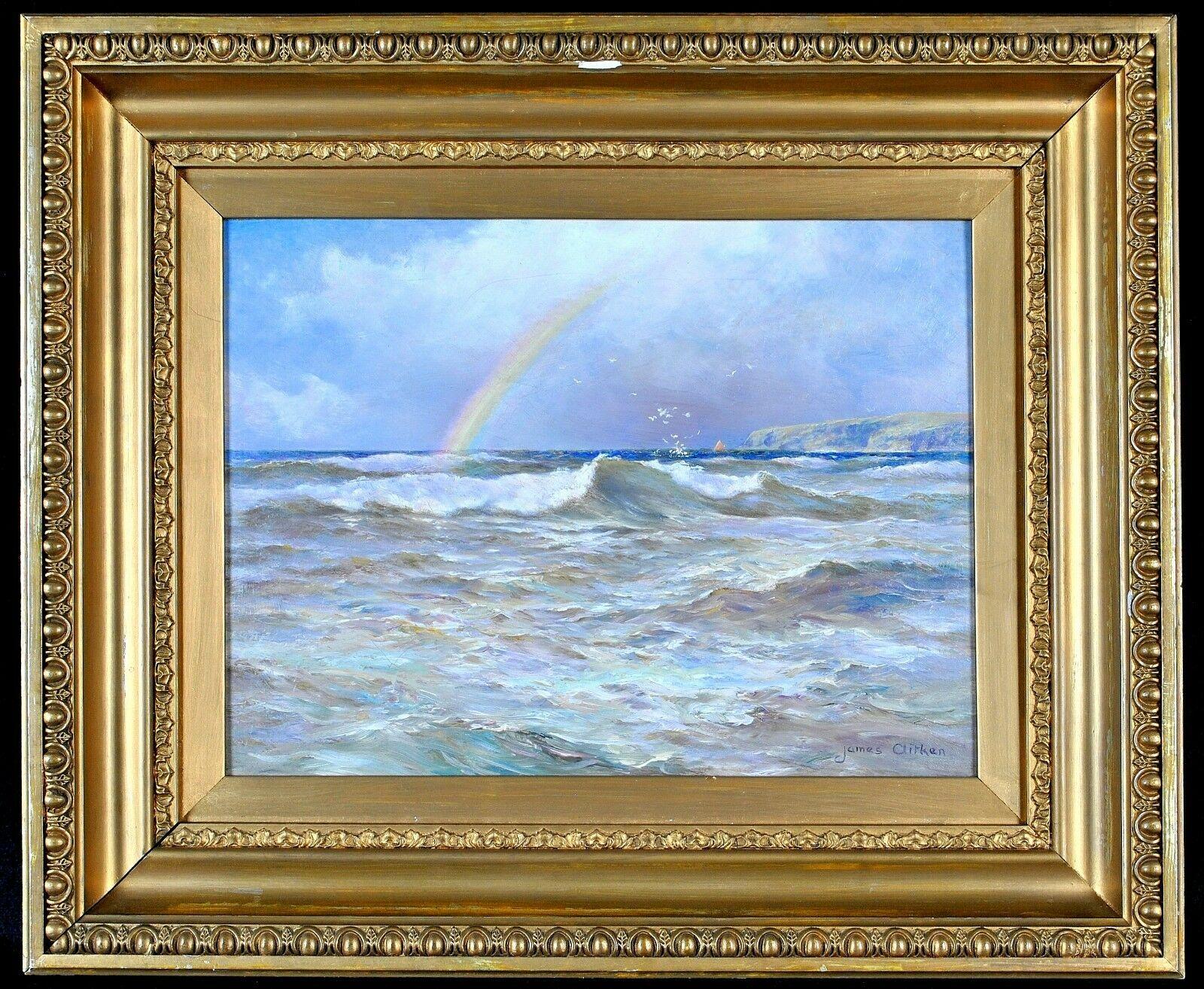 James Aitken - On the Anglesea Coast - Welsh Coastal Beach Watercolour ...