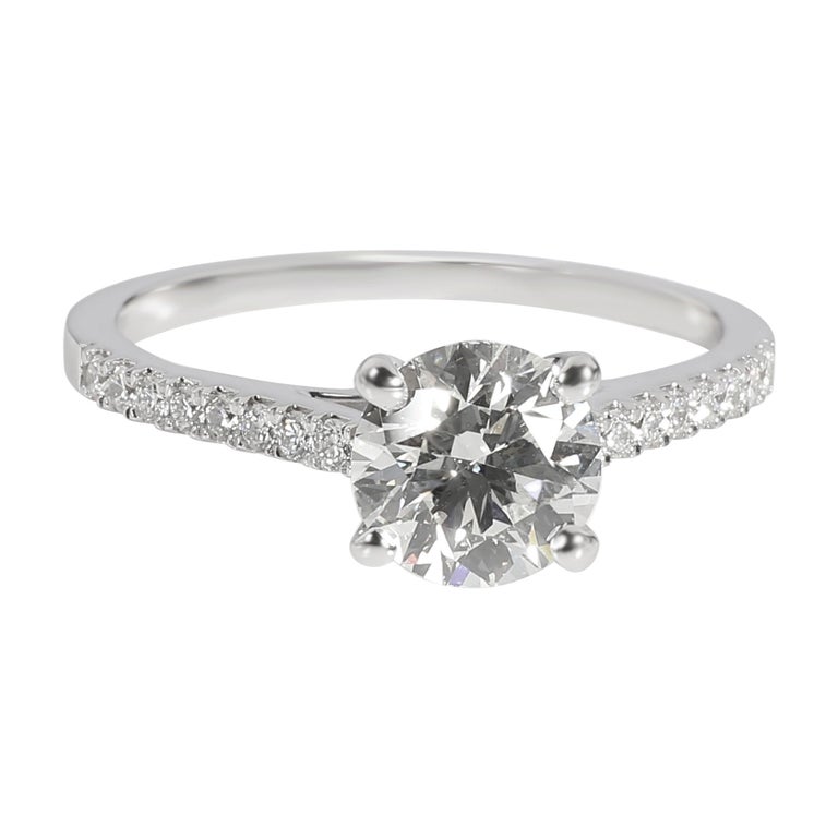 James Allen Diamond Engagement Ring in 14k White Gold I VVS2 1.45 CTW ...
