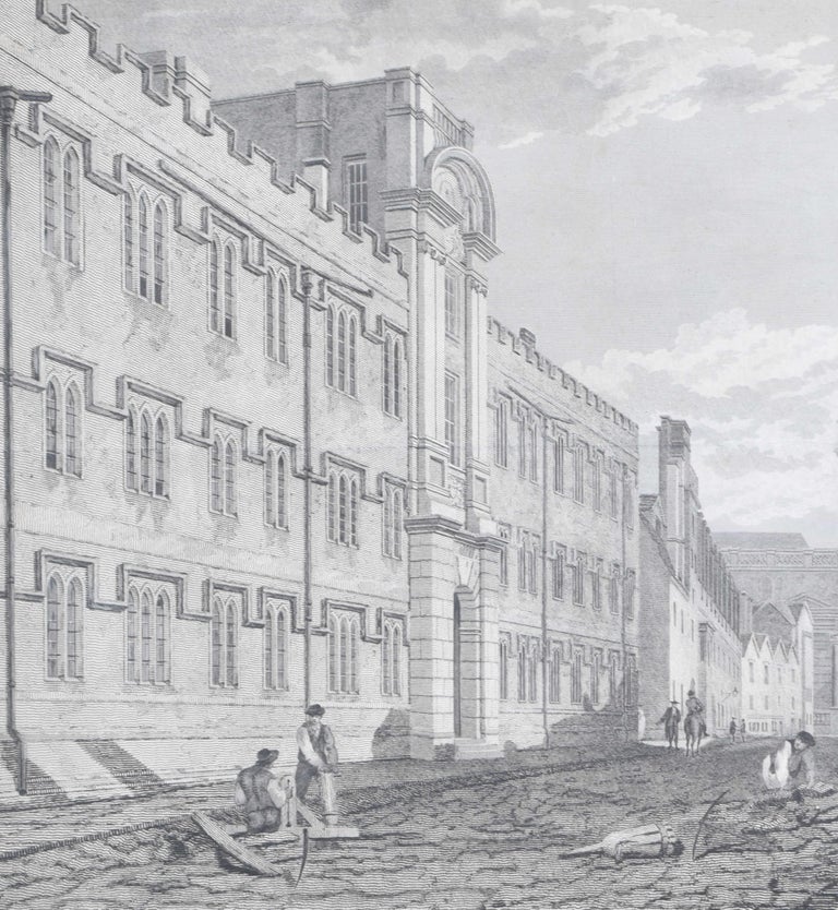James Basire - Exeter College, Oxford 19th century engraving by James ...