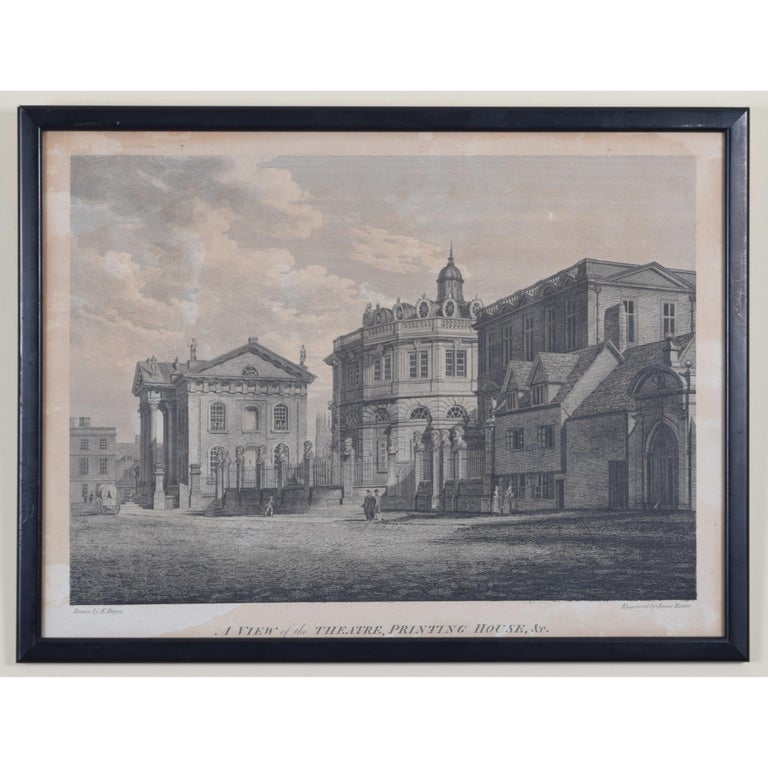 James Basire - The Sheldonian and Clarendon, Broad Street, Oxford ...