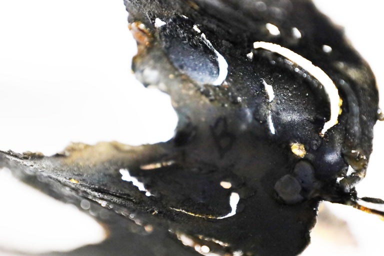 James Bearden Trio of Brutalist Metal Giraffe Sculptures, Signed For ...