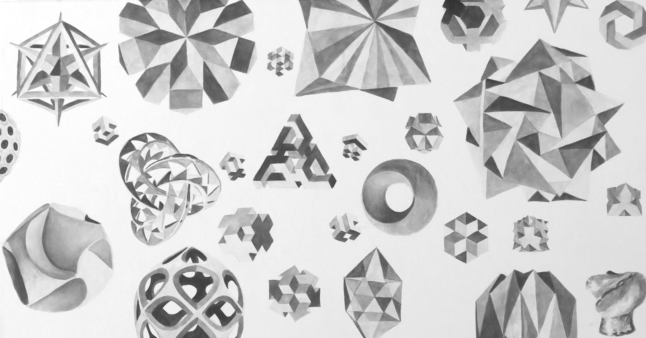 James Bonachea Guerra - Cielo de Platón 2. Painting From the series ...