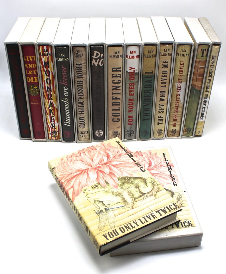 James Bond Series by Ian Fleming, Facsimile First Edition Library, 14 ...