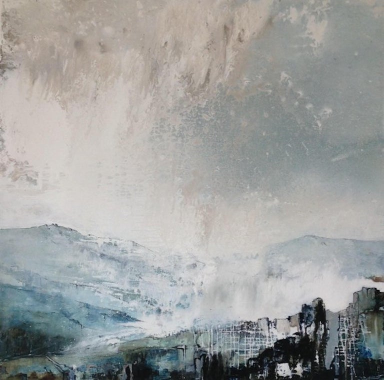 James Bonstow - Delamore I, Original Abstract Landscape Painting ...