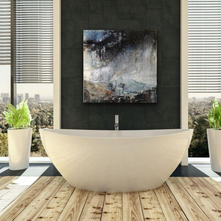 James Bonstow - James Bonstow, Delamore II, Original Abstract Landscape ...