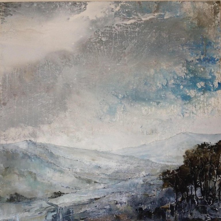 James Bonstow - James Bonstow, Delamore IV, Original Abstract Landscape ...