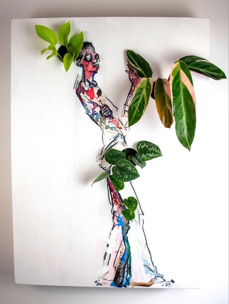 James Chen Wishart - A yéyé in position (After Malick Sidibé) original ...