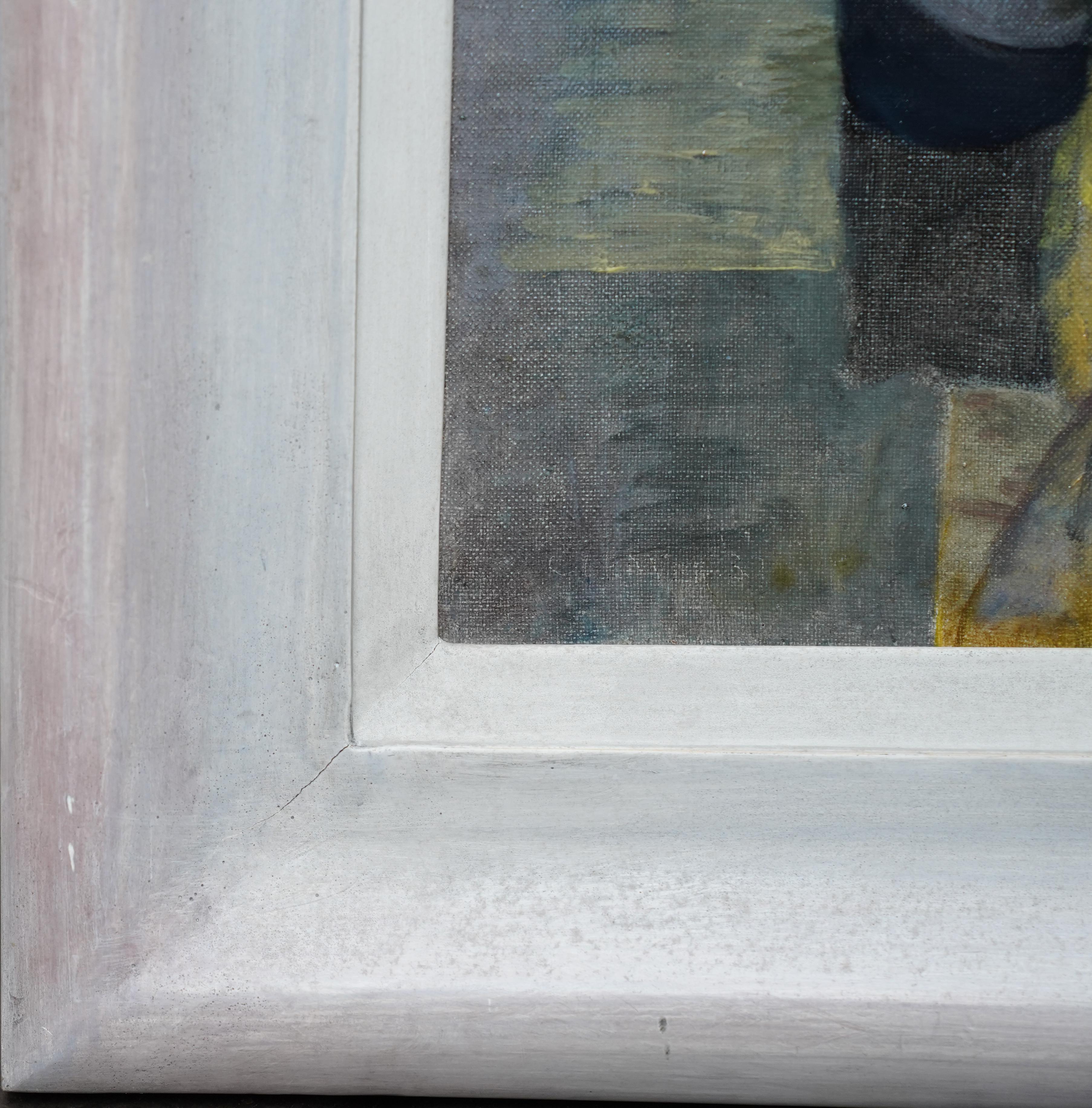 James Cleaver - Portrait of Caroline and her Puppets - British 1930s ...