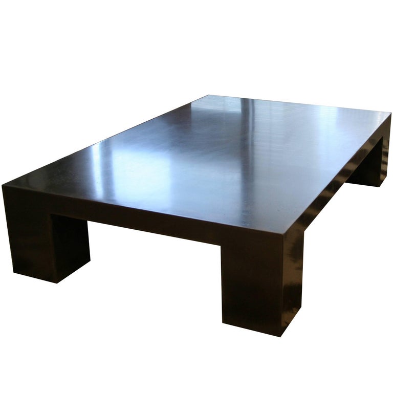 Table basse en bloc personnalisable James de Wulf, 152,4 cm - En vente ...