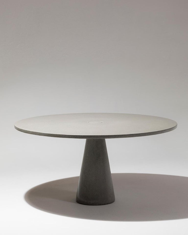 James de Wulf Custom Locking Round Dining Table, 48" For Sale at 1stDibs