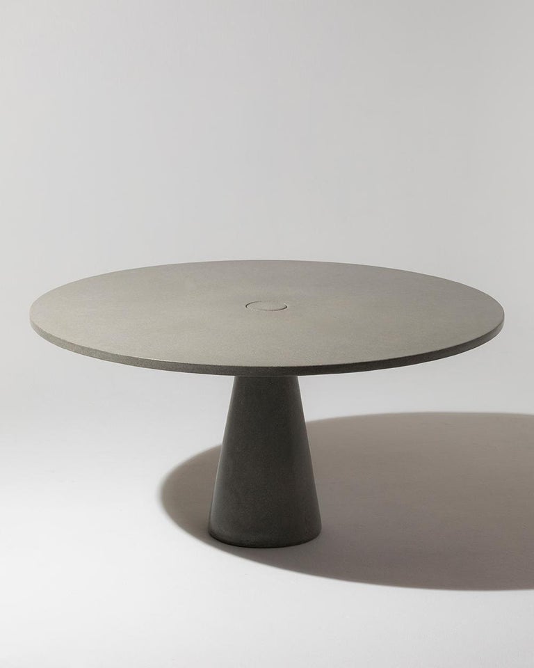 James de Wulf Custom Locking Round Dining Table, 72" For Sale at 1stDibs