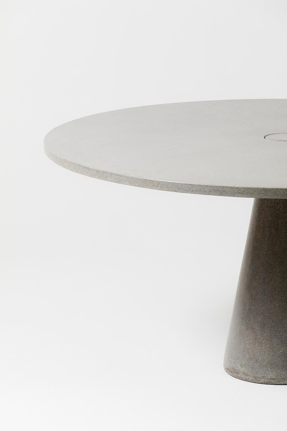 James de Wulf Custom Locking Round Dining Table, 72" For Sale at 1stDibs