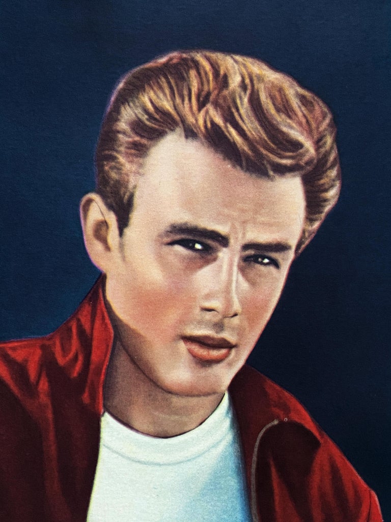 James Dean 'Rebel Without A Cause' Original Vintage Movie Poster ...
