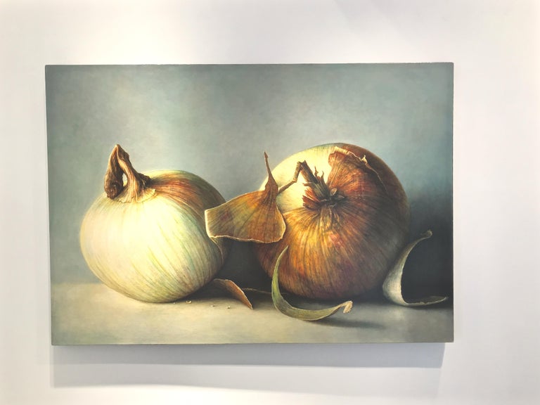 James Del Grosso - "Mulford Onions" Large Highly Realistic Still Life ...