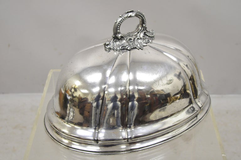 James Dixon and Sons Sheffield England Silverplate Meat Dish Serving ...