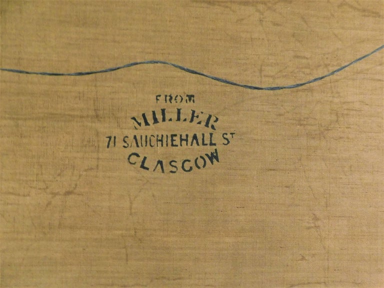 James Docharty Original Oil on Canvas 1874 Landscape Painting For Sale ...