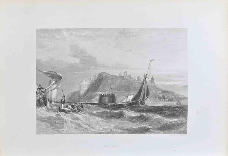 James Duffield Harding - Whitby - Lithograph by James Duffield Harding ...