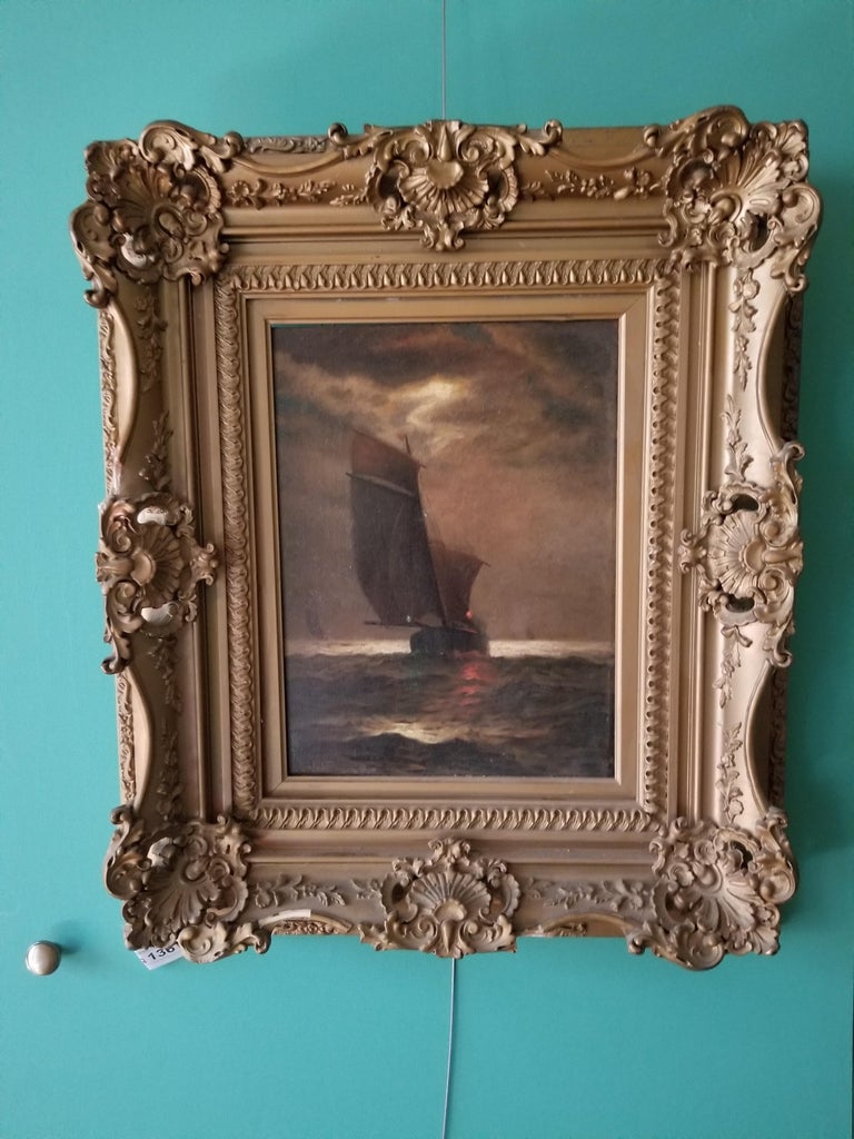James Gale Tyler - Moonlight Sailing For Sale at 1stDibs