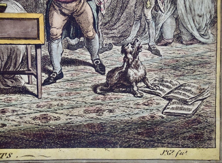 James Gillray - "Playing in Parts": A 19th Century James Gillray Hand ...