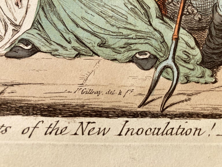 James Gillray - THE COW POCK - or – The Wonderful effects of the New ...