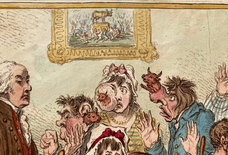 James Gillray - THE COW POCK - or – The Wonderful effects of the New ...