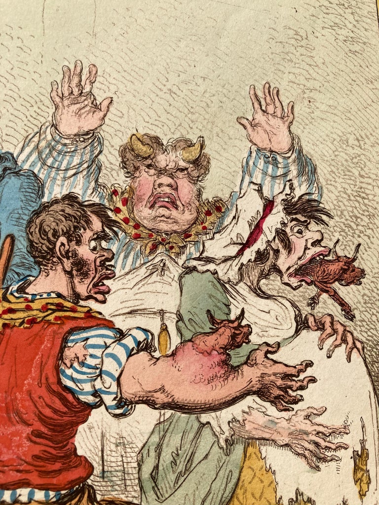 James Gillray - THE COW POCK - or – The Wonderful effects of the New ...