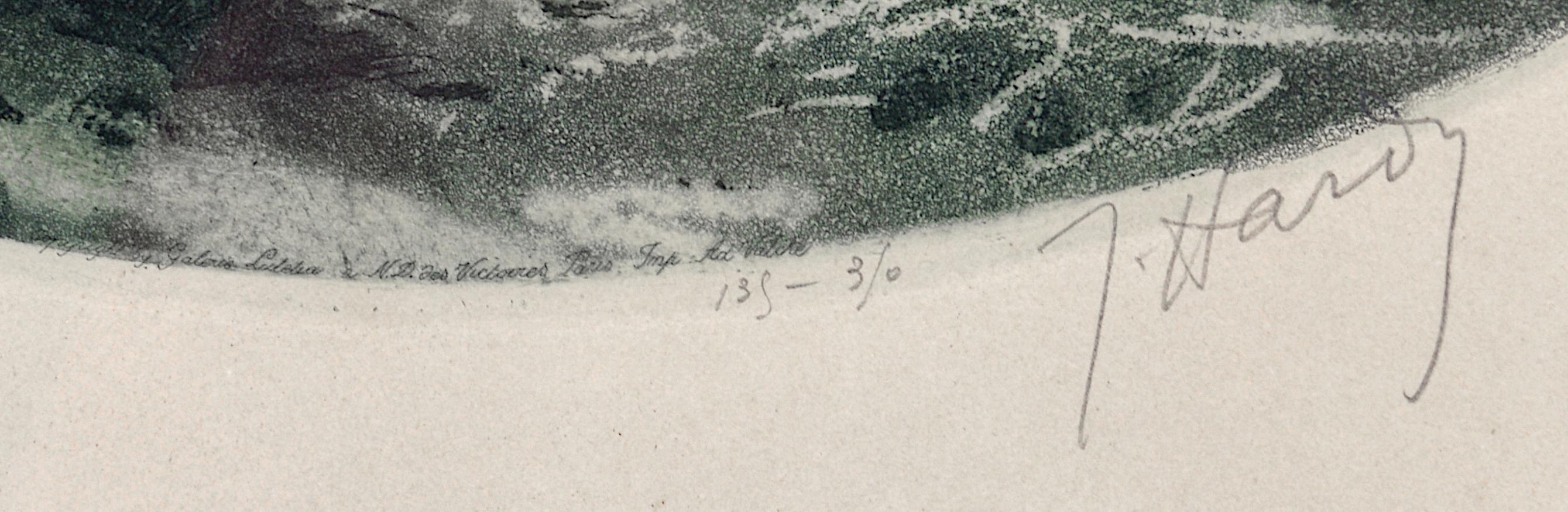 James HARDY Jr. Charmeuse, Lithograph 135/350 For Sale at 1stDibs