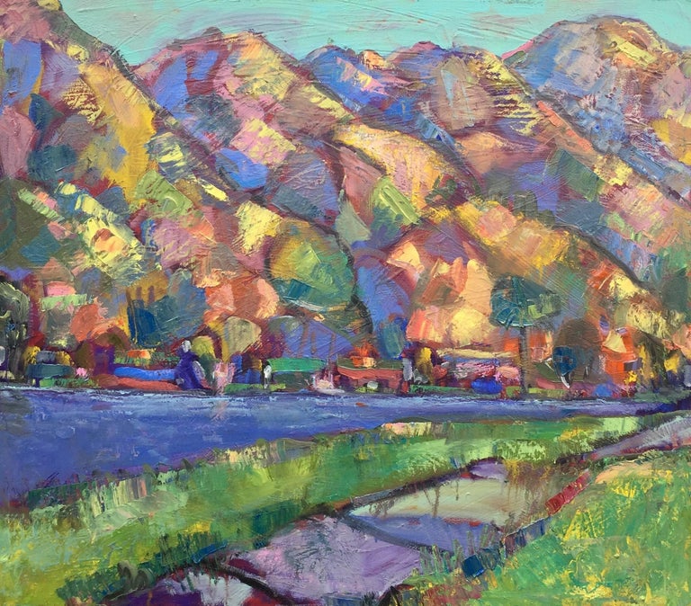 James Hartman - Berkeley Hills, Golden Hour For Sale at 1stDibs