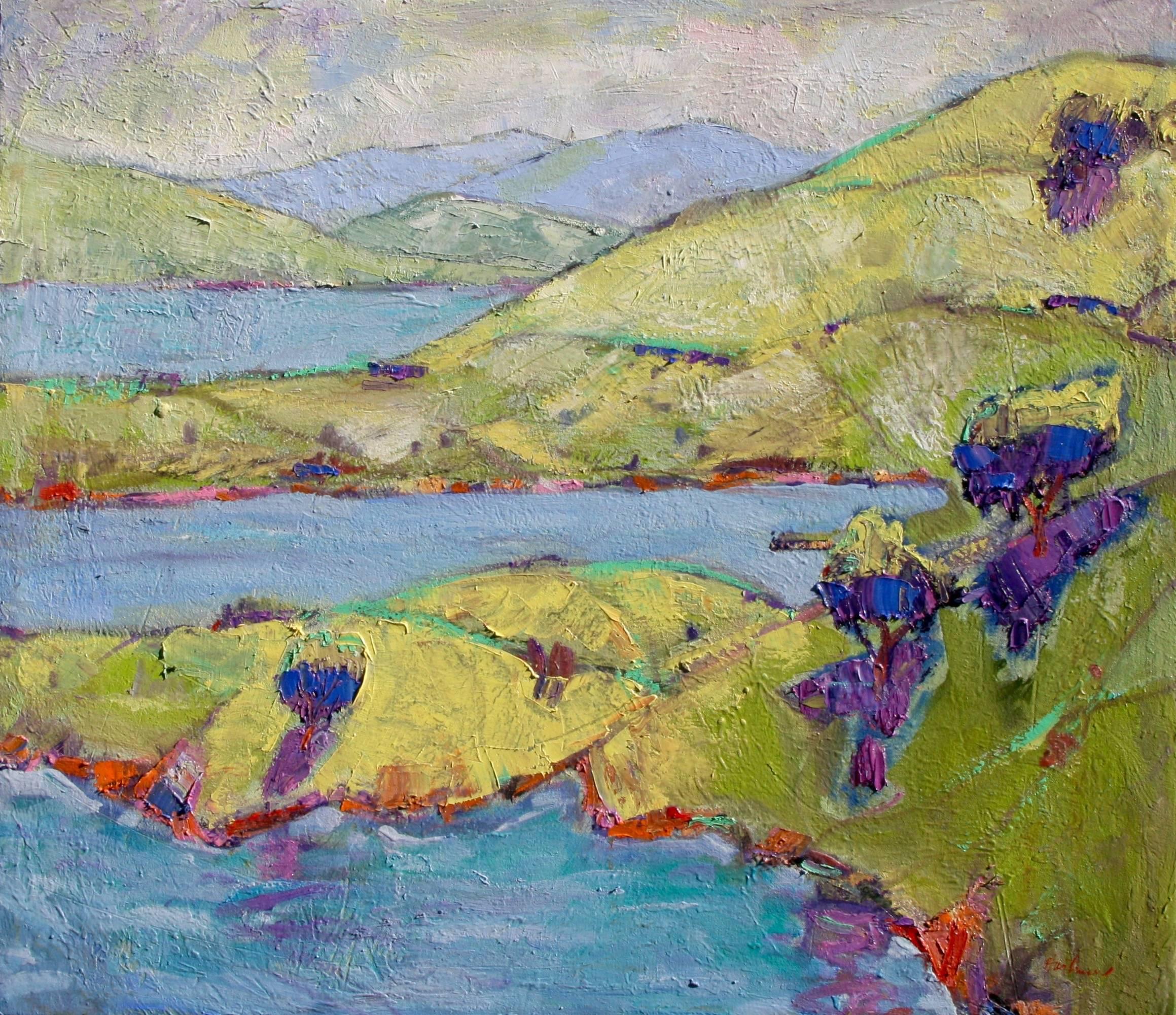 James Hartman - San Luis Reservoir, after the Rain For Sale at 1stDibs
