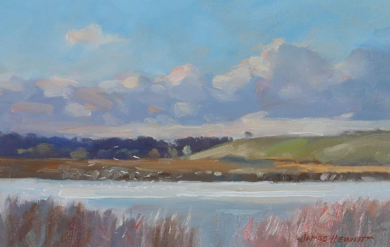 James Hewitt - James Hewitt (b.1934) - 20th Century Oil, High Water at ...