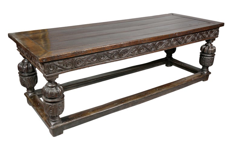 James I Oak Refectory Table at 1stDibs
