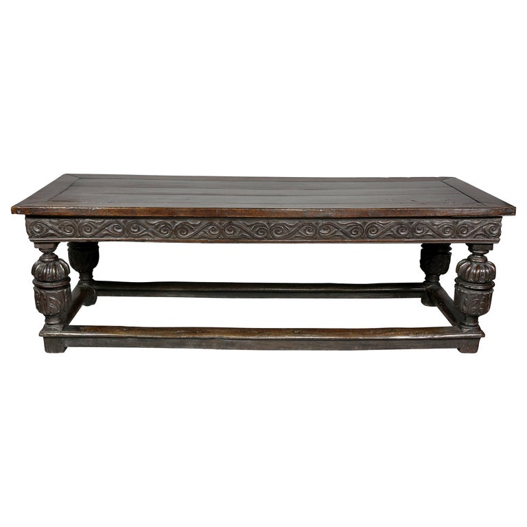 James I Oak Refectory Table at 1stDibs