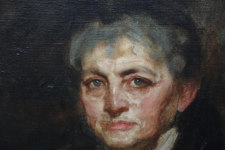 James Jebusa Shannon - Portrait of Miss Anna Simonson - British art ...