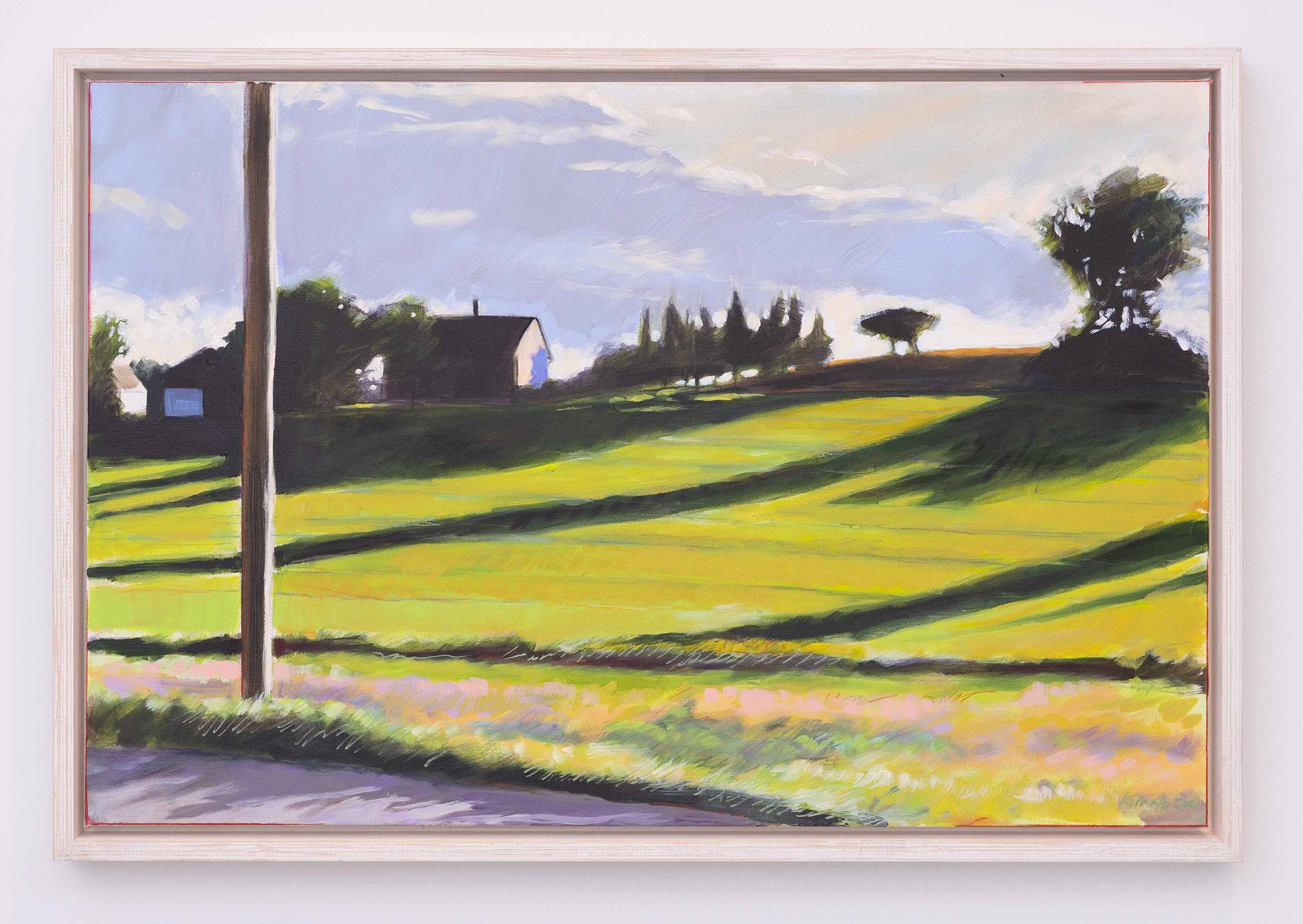 James Kimak - Long Shadows (Colorful Contemporary Hopper-esque ...
